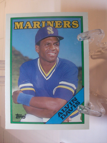1988 Topps Collector's Tiffany #785 - Alvin Davis - Seattle Mariners ...