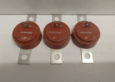 LOT OF 3 NEW OLD STOCK! GE GENERAL ELECTRIC 200V 6.5KA VARISTORS ...
