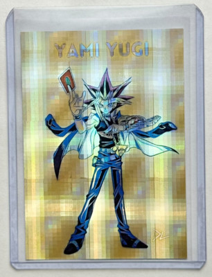 Yami Yugi Limited Edition Artist Signed “Yu-Gi-Oh!” Refractor Card 1/1 ...