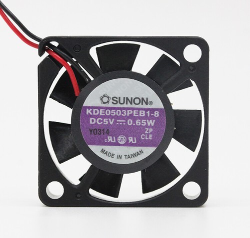 SUNON KDE0503PEB1-8 3006 5V 3CM 2pin Ultra-thin Miniature Cooling Fan ...