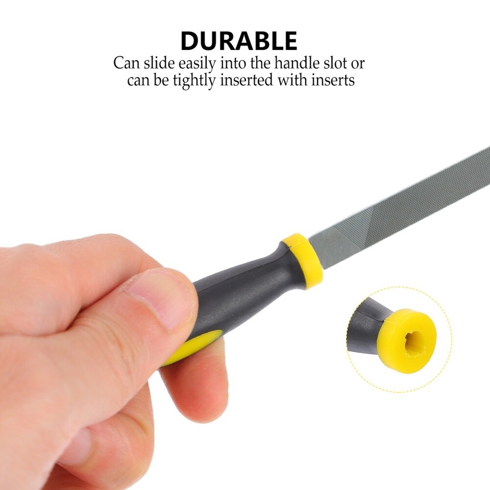 10PCS Handle Handles for File Rubber File Handles Rubber File Handle | eBay