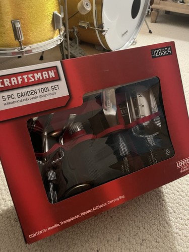 CRAFTSMAN®5-PC. GARDEN TOOL SET WITH CARRY BAG NIB | eBay