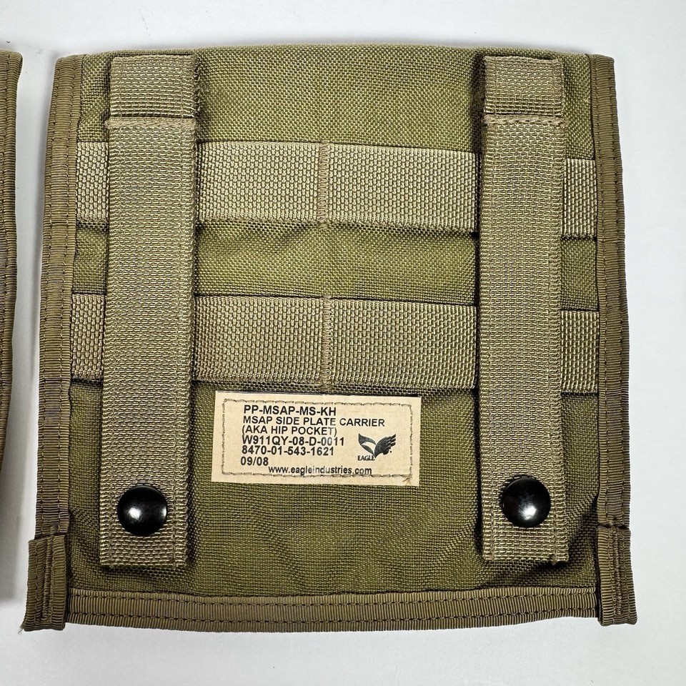 Eagle Industries Side Plate Carrier MSAP Khaki AKA Hip Pocket Pair | eBay