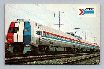 Amtrak Metroliner Electric Train c.2001 Postcard | eBay