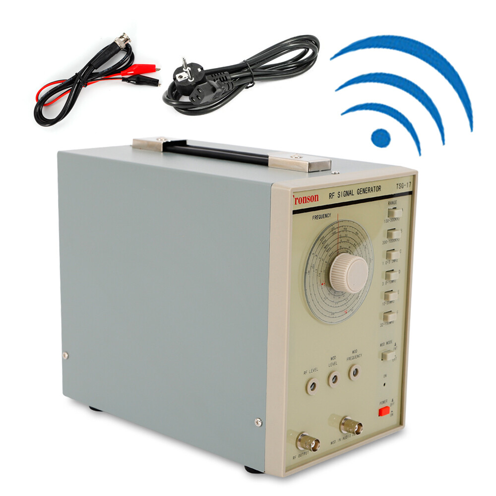 High Precision RF High Frequency Signal Generator 100kHz-150MHz +Power ...