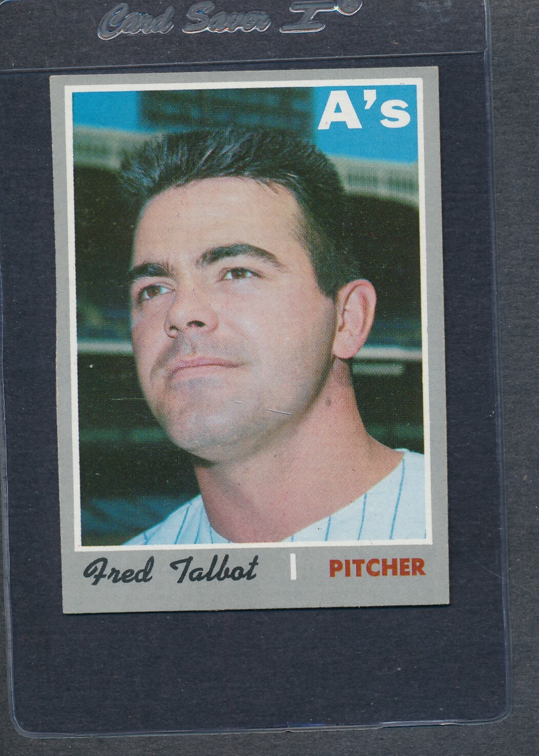 1970 Topps #287 Fred Talbot Athletics NM *10497 | eBay