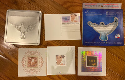 1999 - 2000 Canada Post Millennium Keepsake Stamps Set in Tin Box | eBay