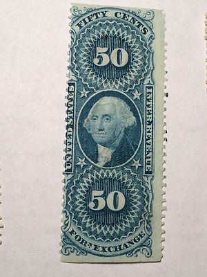 US INTERNAL REVENUE FORN EXCHANGE 50 CENT STAMP Scott's # R56B | eBay