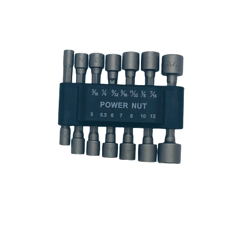 14 Piece Set Tek Roofing Screw Drill Bit Socket | eBay