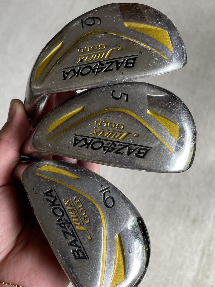 Bazooka Jmax Gold (5,6,9) 3 Clubs Total Excellent Condition | eBay