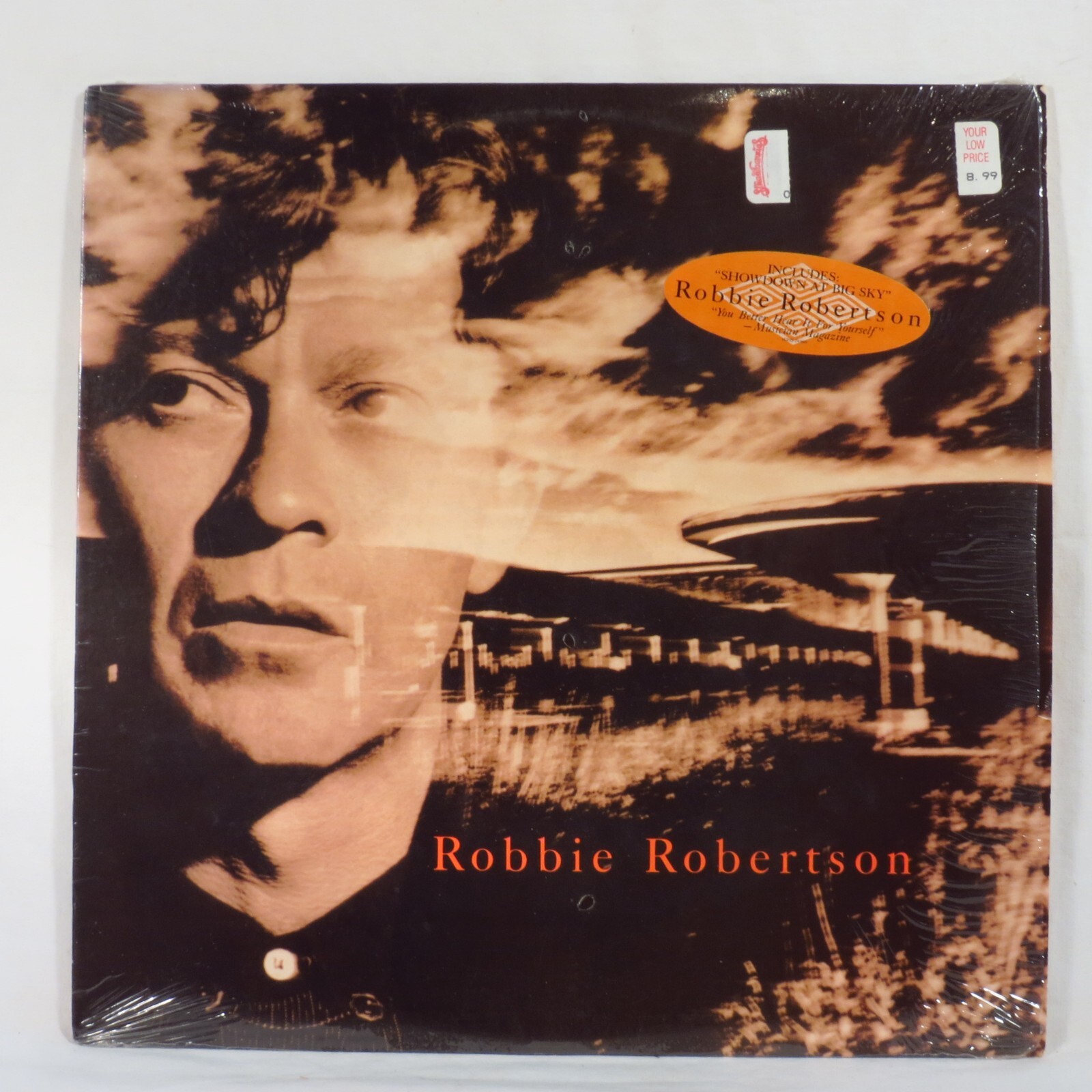 ROBBIE ROBERTSON - S/T 1987 1st US Issue LP EX/NM SIS - The Band ...