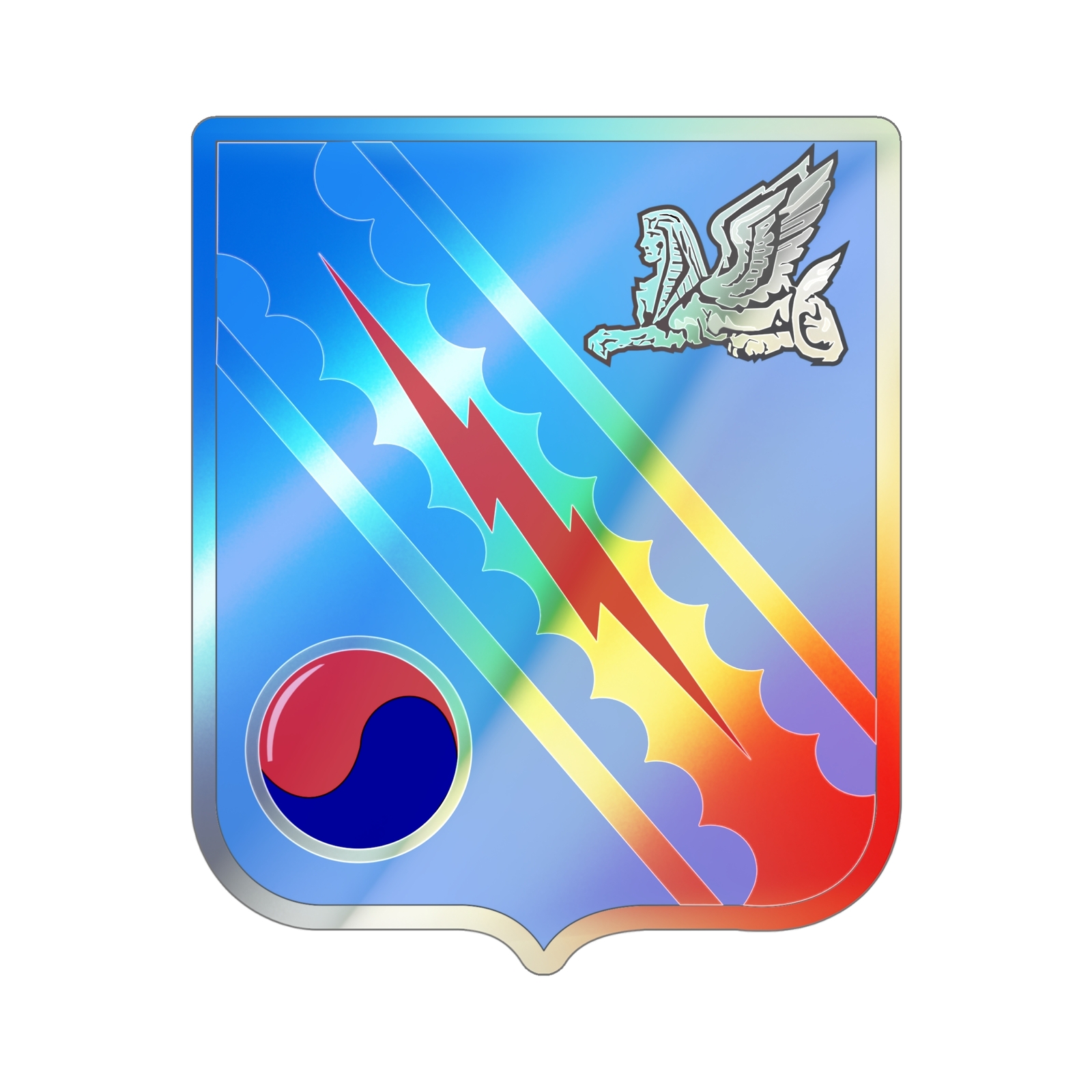 522 Military Intelligence Battalion 2 (U.S. Army) Holographic STICKER ...