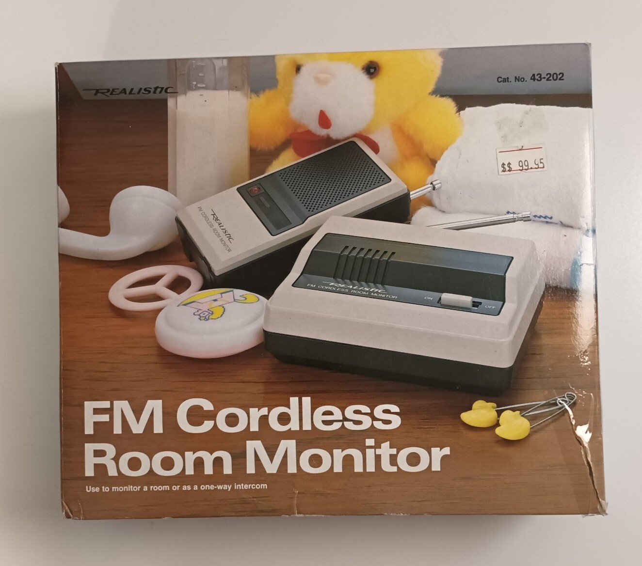 Realistic FM Cordless Room Monitor 43-202 Vintage New 1986 | eBay Australia