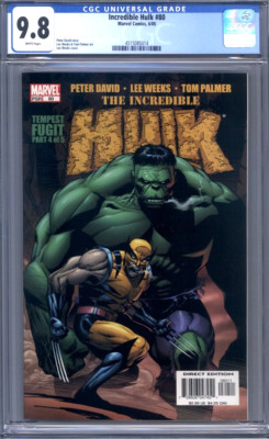 Incredible Hulk #80 CGC 9.8 Marvel Comics 2005 Hulk & Wolverine 1st ...