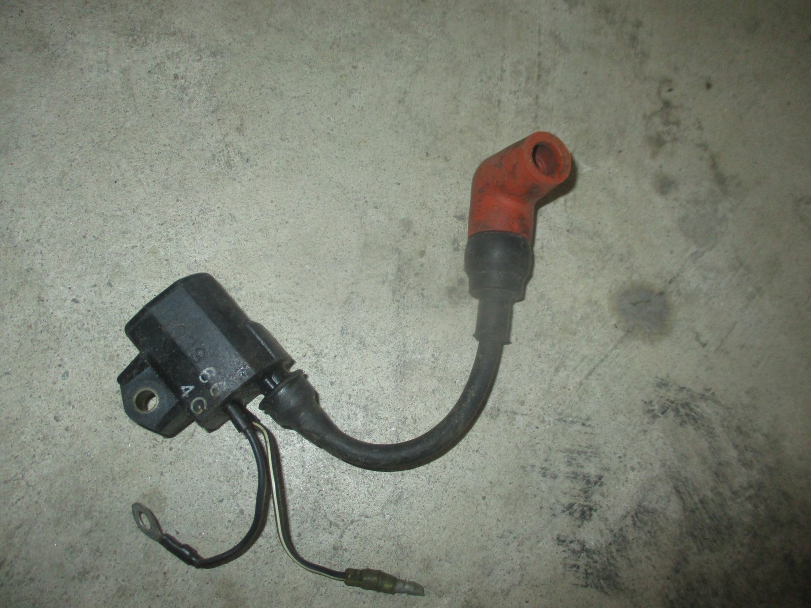 Yamaha outboard red plug ignition coil (IG3966) | eBay