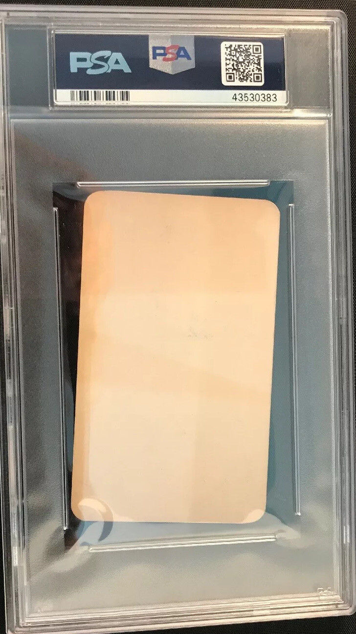 1965-66 Joe Namath Debut PSA Pass Ticket 1St:TD/Win FWAA New York Jets ...