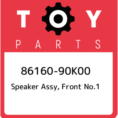 86160-90K00 Toyota Speaker assy, front no.1 8616090K00, New Genuine OEM ...