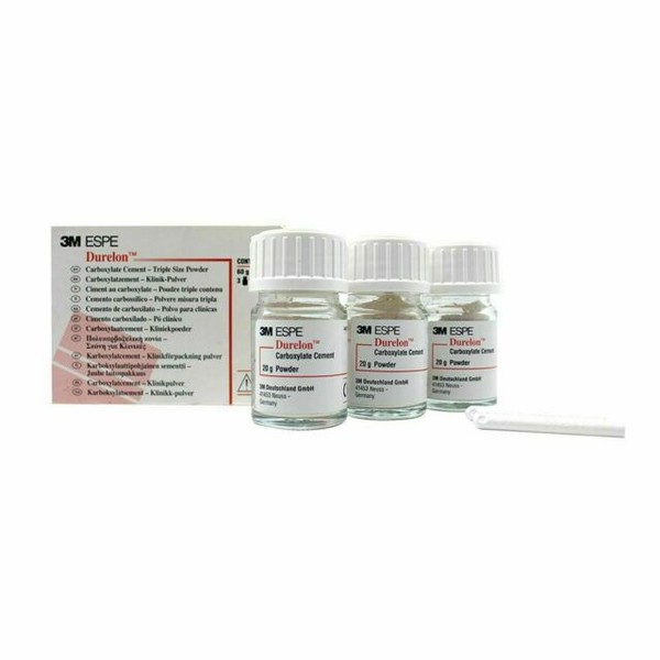 3M Durelon Carboxylate Luting Cement Powder, Pack of 3 (38236) for sale ...