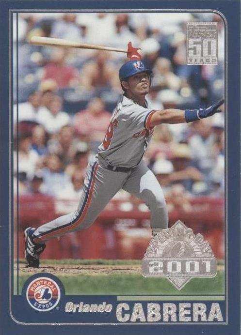2001 Topps Opening Day - Orlando Cabrera #40 for sale online | eBay
