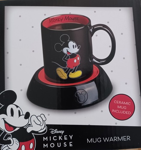 Disney Classic Mickey Mouse Coffee Mug with Electric Warmer 10oz ...