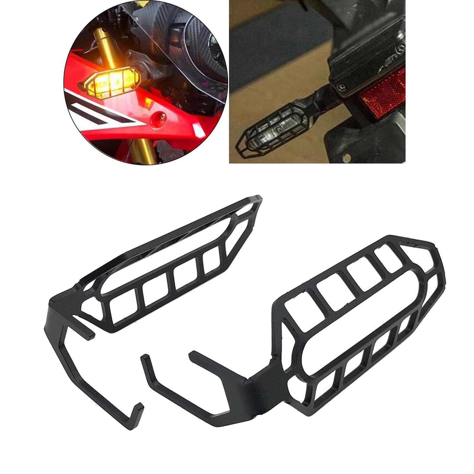 2pcs Motorcycle Turn Signal Light Cages Guard Cover For Honda CB500X ...
