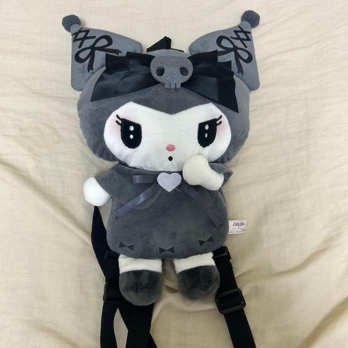 Kuromi-chan Midnight Merokuro Plush Backpack Bag Bag Bag | eBay
