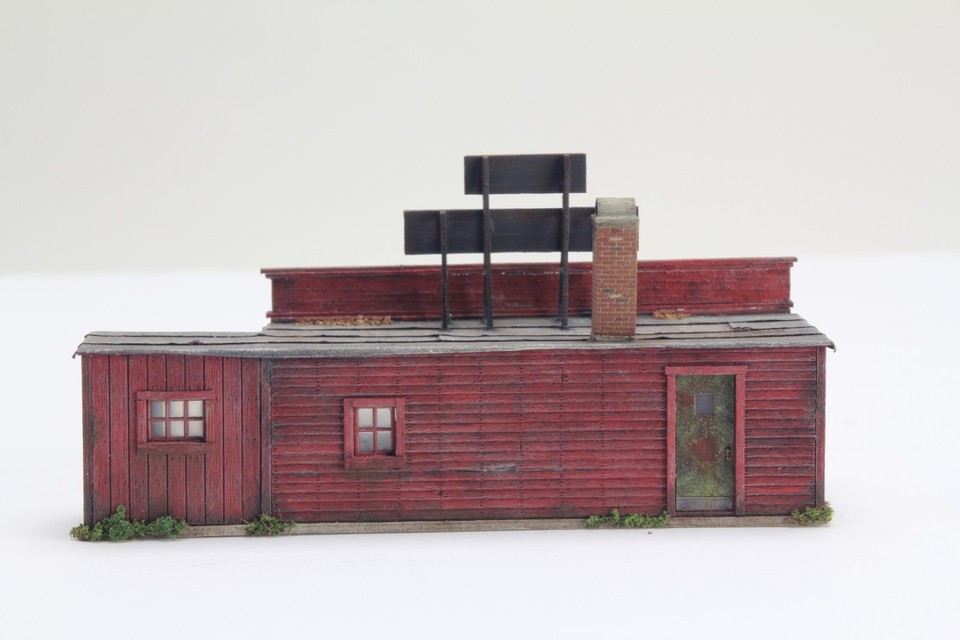 Fos Scale Models Nolans Pub, Built Great Weathering!!! | eBay