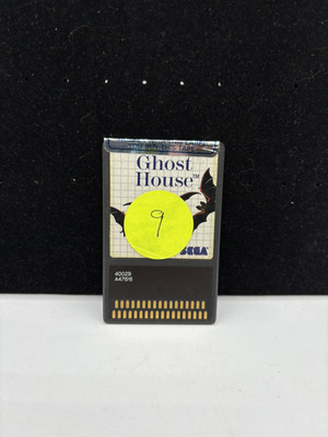 Ghost House Sega Master System SMS Game Card | eBay