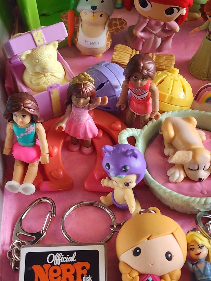 American Girl Little People Hasbro Disney Princess LPS Vtg 76 Piece Lot ...