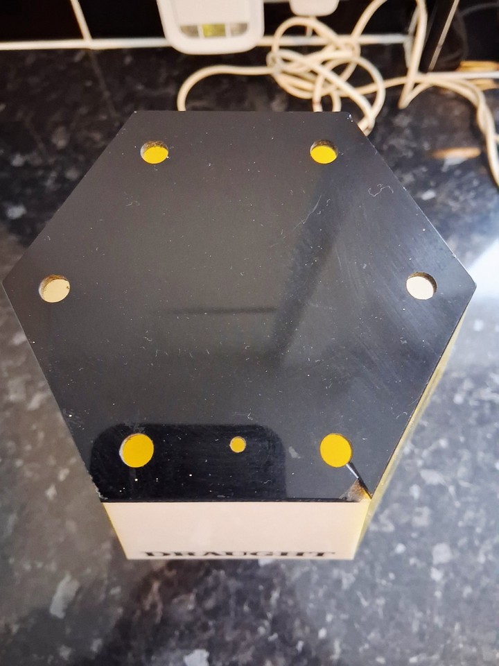 Rare Harp Lager Light Up Bar Top Advertising Beer Font | eBay UK