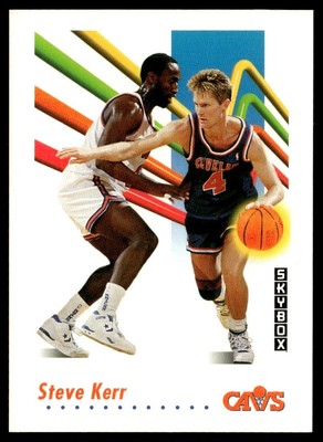 1991-92 SkyBox Steve Kerr Cleveland Cavaliers #50 | eBay