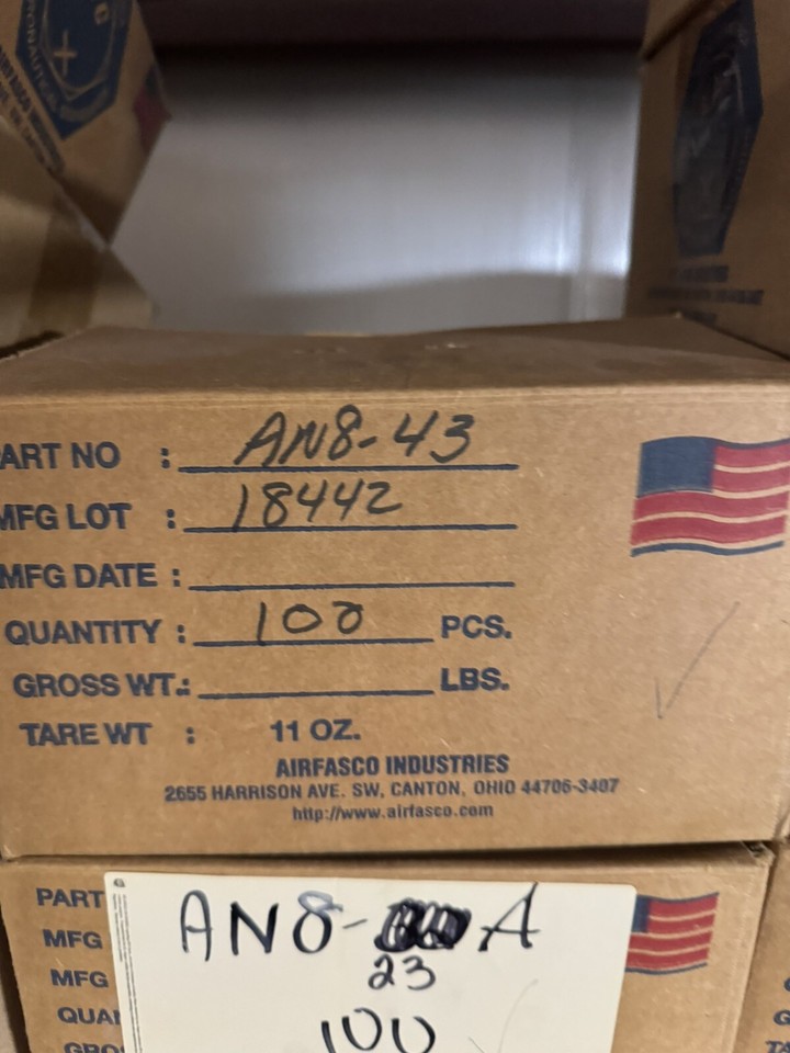 AN8-43 BOLT 99PC | eBay