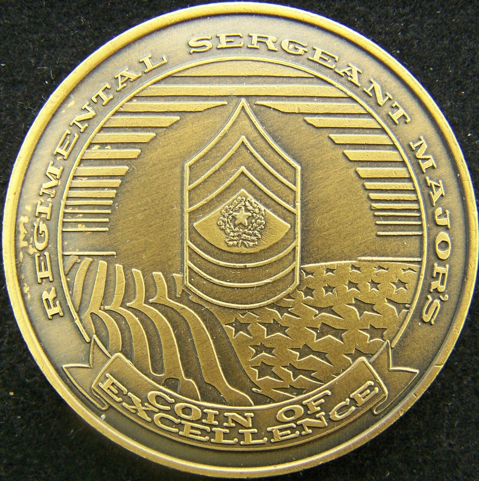US Army Signal Corps Regimental Sergeant Major Challenge Coin | eBay