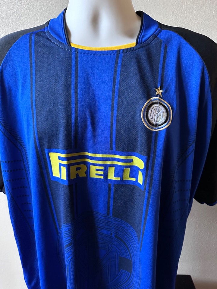 Praga Sports Wear PIRELLI Inter Milan International #13 Soccer Jersey ...