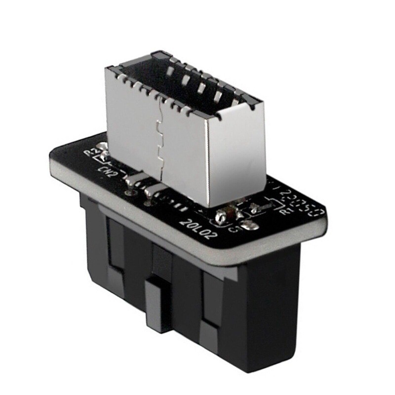 USB 3.0 Internal Header to USB 3.1/3.2 Type-C Front Type-E Adapter ...