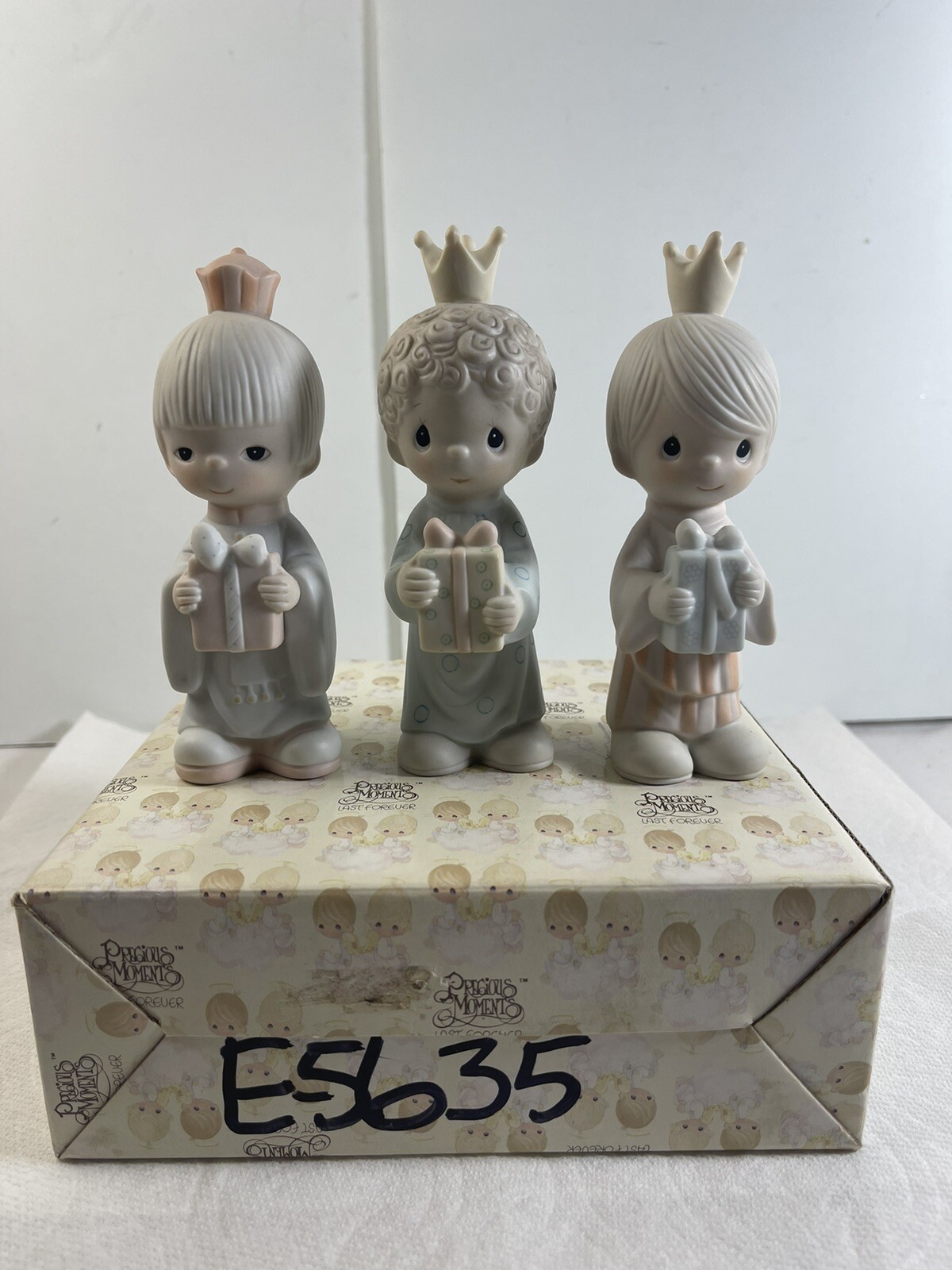Precious Moments Wee Three Kings Figurines 1981 E-5635 | eBay