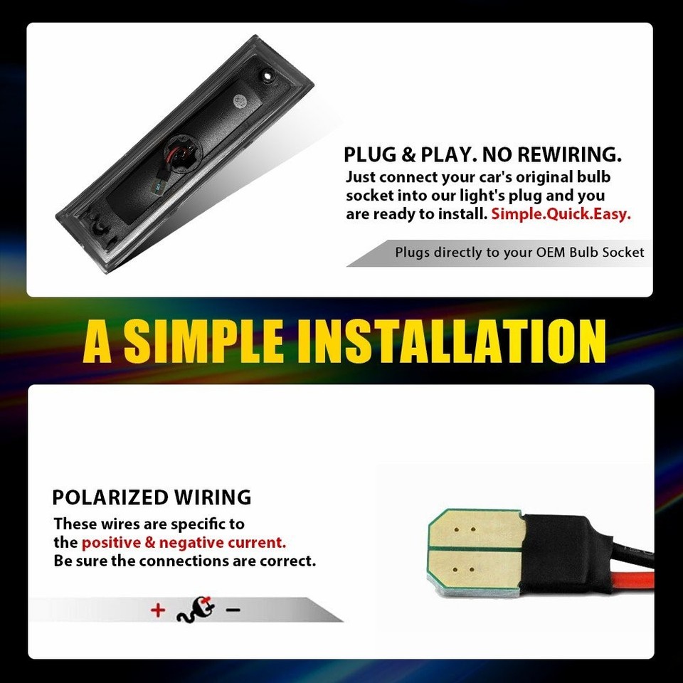 2X Front Side Marker Lights Amber Lamp GM2551107 Fit GMC K5 Jimmy 1981 ...