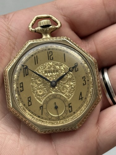 Rare Vintage 1920’s Rolex Octagonal Pocket watch Art Deco | eBay