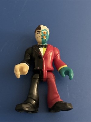 Imaginext DC Super Friends TWO-FACE figure black & Purple Tux | eBay