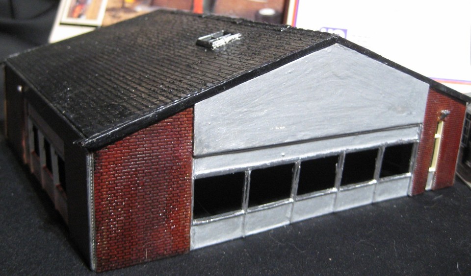 LOT OF 3 CUSTOM BUILT HO SCALE TRAIN LAYOUT STRUCTURES CAR WASH,TIRE ...