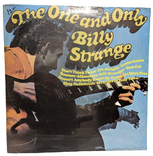 Billy Strange The One And Only VINYL RECORD LP Buckboard Records BBS ...