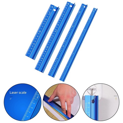Engineer Ruler Tool for Accurate Drawings with Anti Slip Aluminum Alloy ...