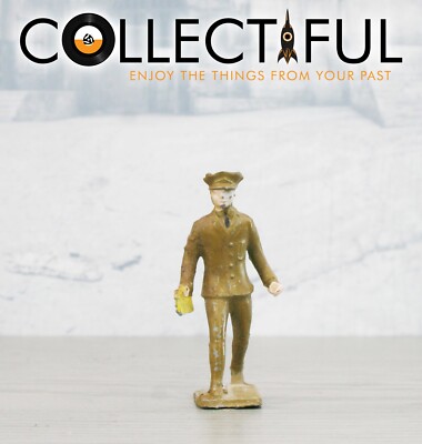 LINCOLN LOGS - VINTAGE LEAD FIGURE - POSTMAN / MAILMAN - BRITAINS SIZE ...