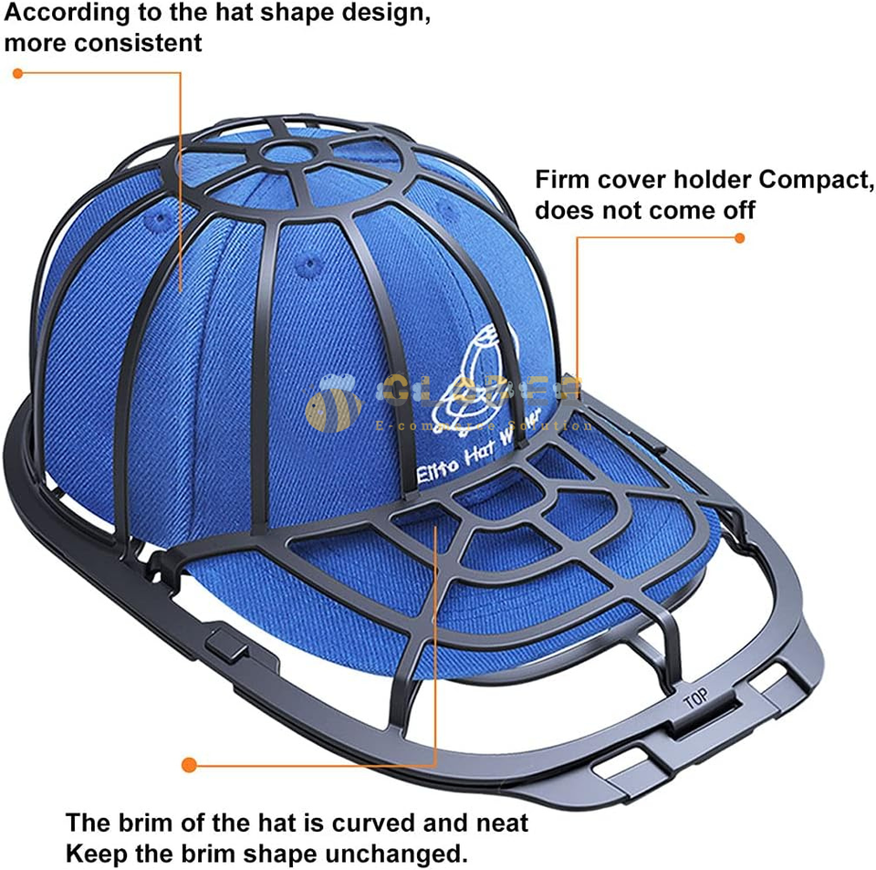 Hat Washer Baseball Cap Cleaner Protector Machine Washing Cage Cap Holder Frame | eBay