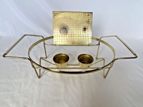 Vintage Pyrex Casserole Dish Holder Stand Only Double Burner | eBay