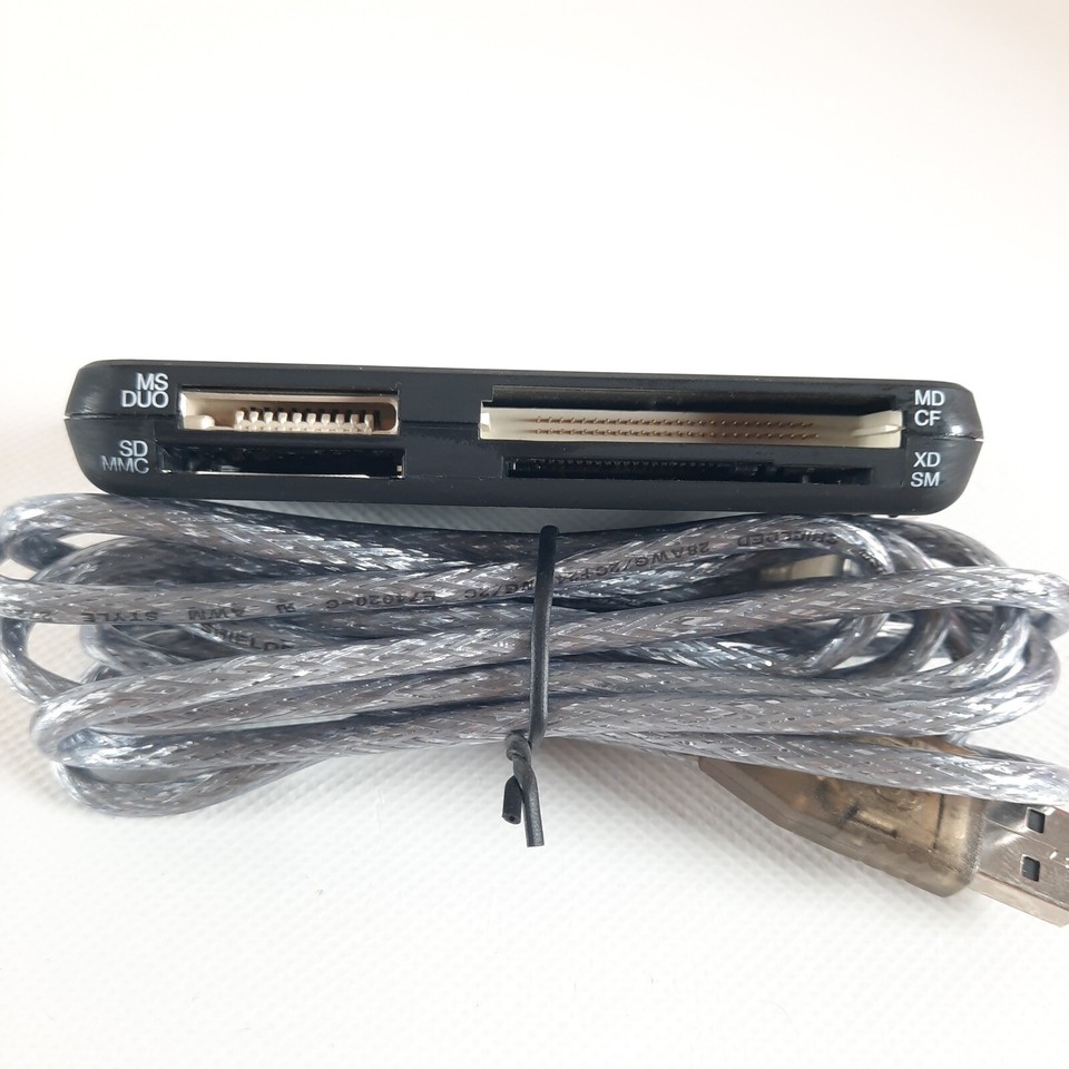 Stratitec USB2CR25 25 IN 1 Card Reader USB 2.0 With Cords | eBay