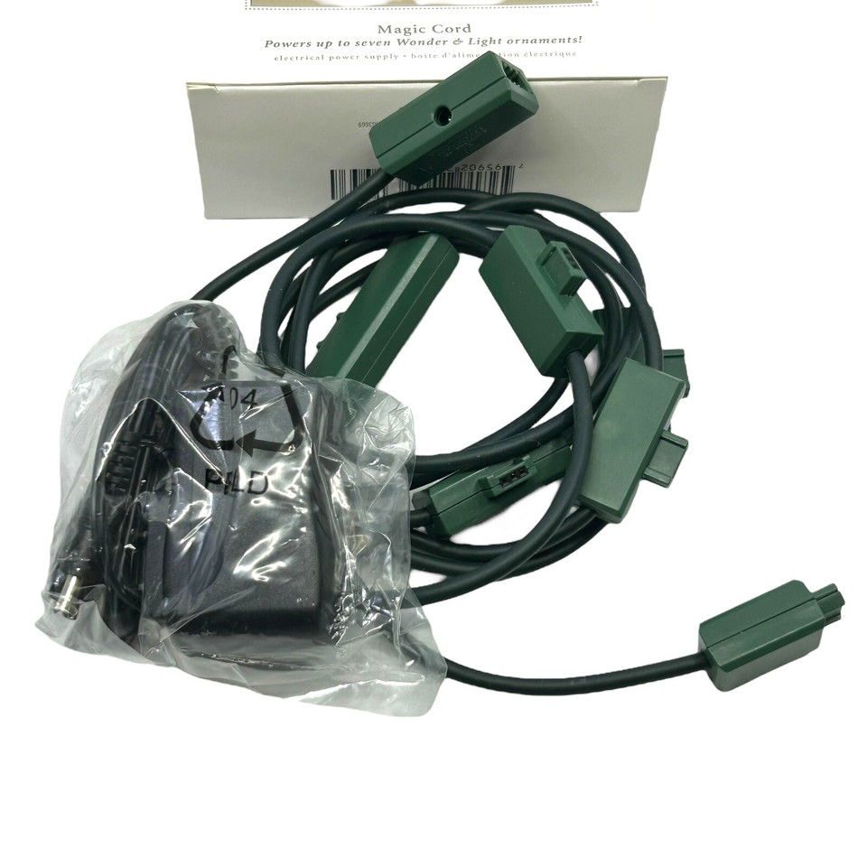 2011 Hallmark Wonder & Light Magic Cord Complete In Box Cord And Power ...