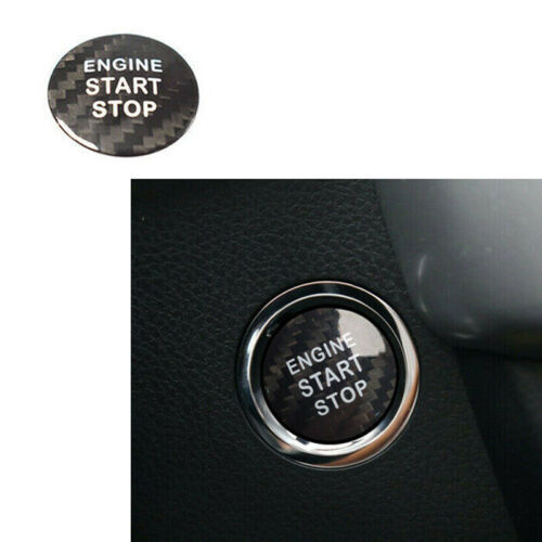 Real Carbon Fiber Engine Start Stop Button Sticker For Lexus IS ES GS ...