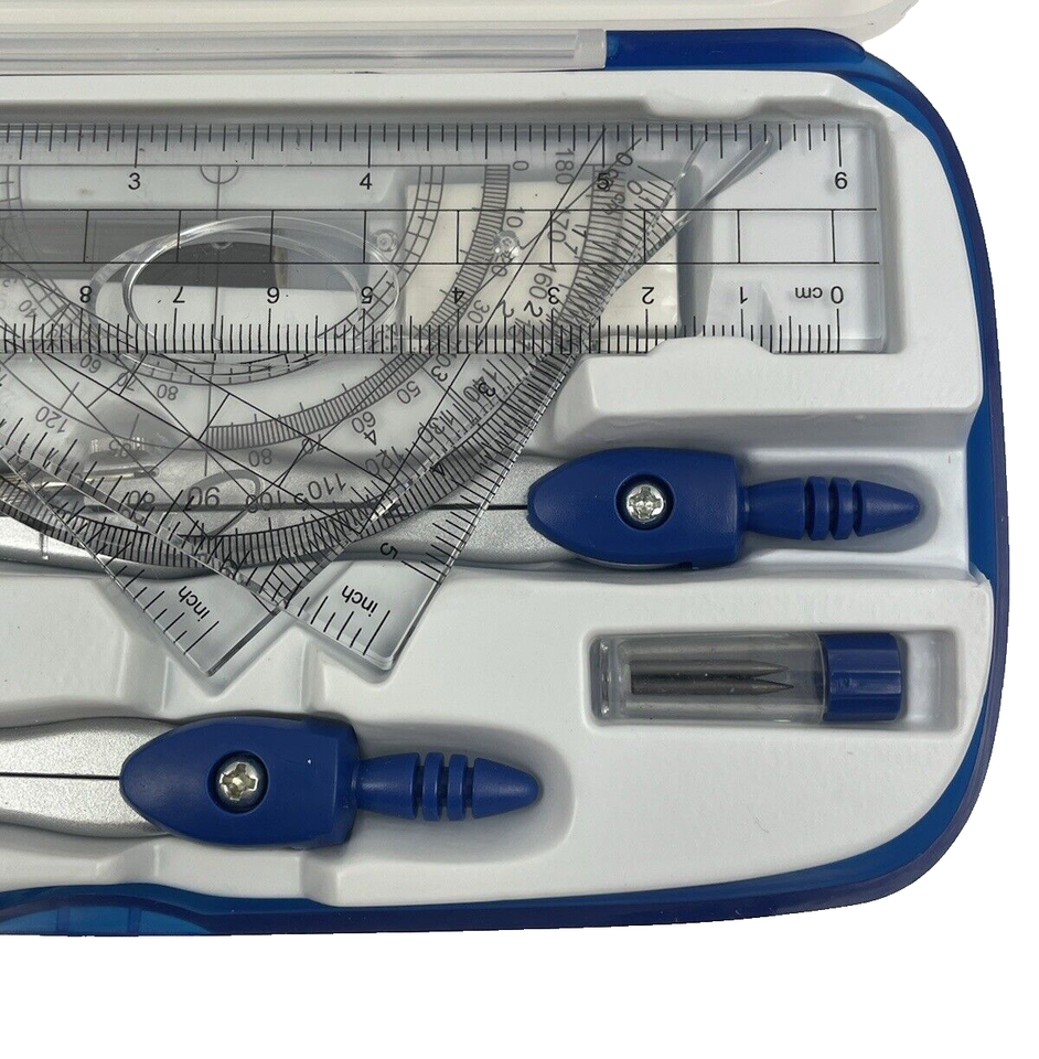 Geometry Math Kit 10pc, Brand New ALL Included | eBay