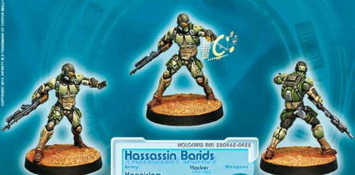 INFINITY Assembled Barid Hassassin Barids Haqqislam Corvus Belli vCB ...